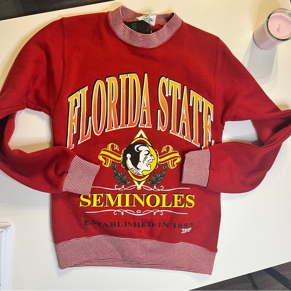 team edition apparel | Sweaters | Vintage Florida State Fsu Crew Neck ...